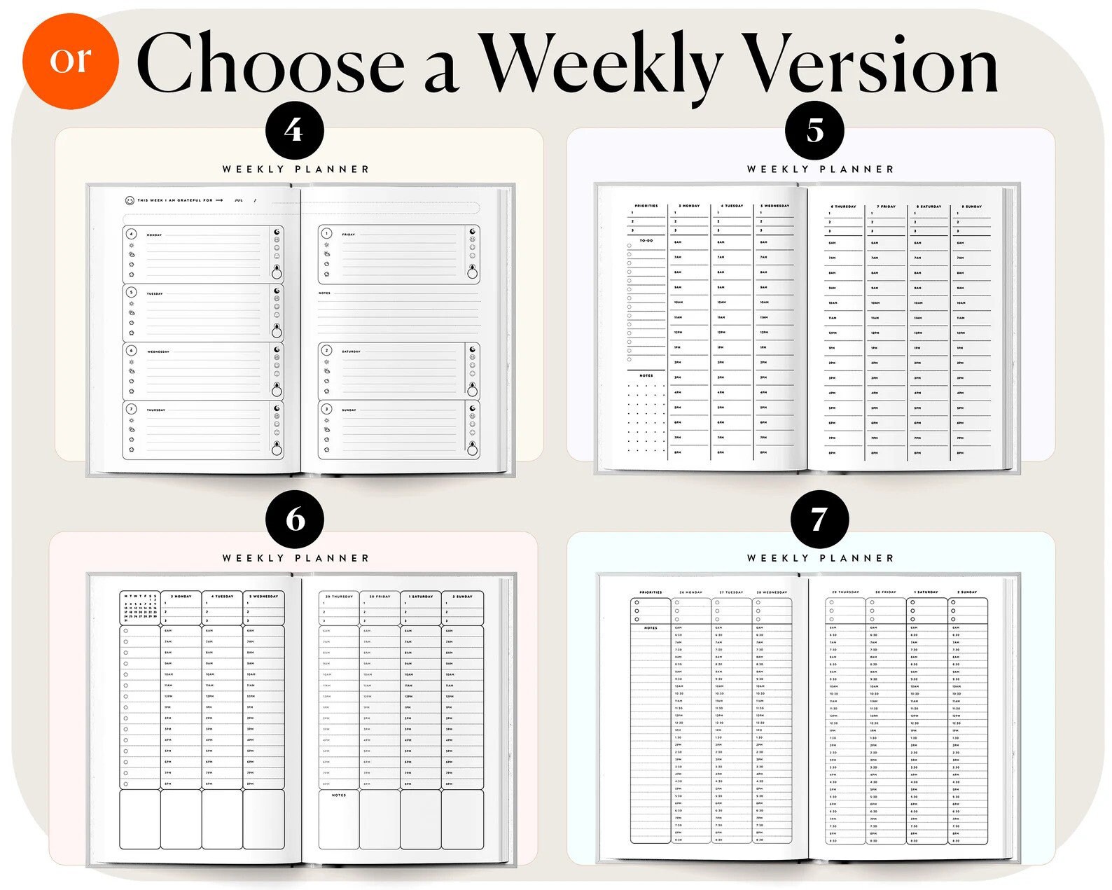 2024 2025 Planner, 2024 Daily Planner, Custom Planner, Agenda 2024 2025 ...