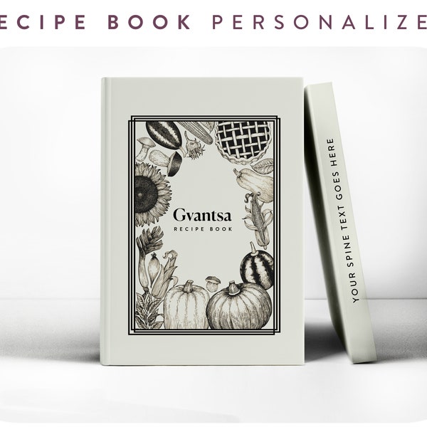 Custom Recipe Book - Etsy