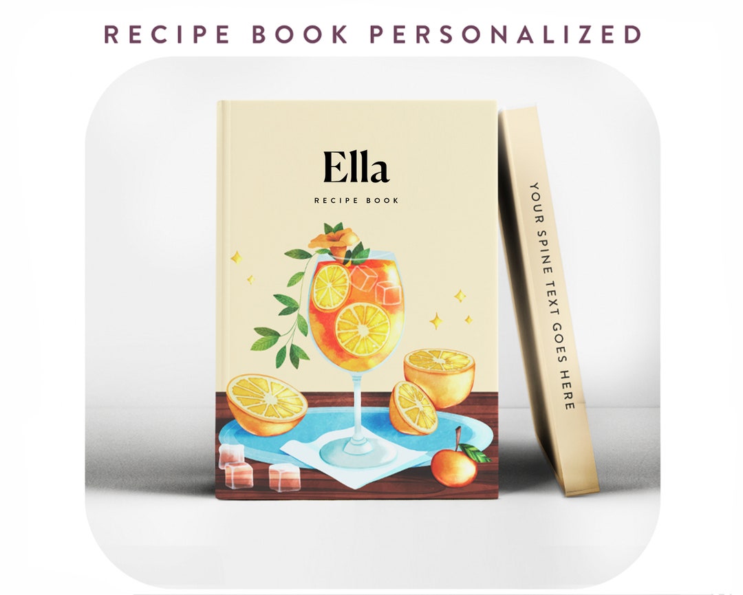 Personalized Kitchen Scheduler, Custom Recipe Planner, Handmade Meal ...