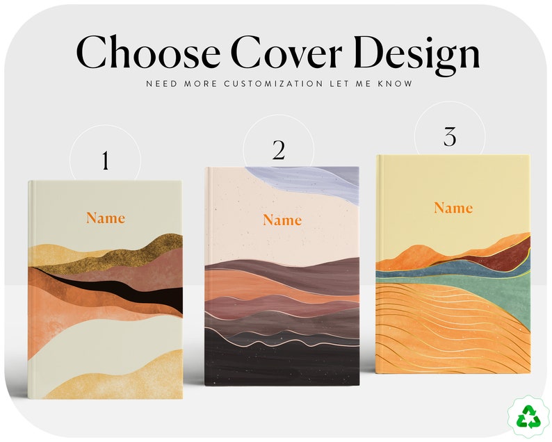 Personalised Eco Friendly Notebook - Etsy