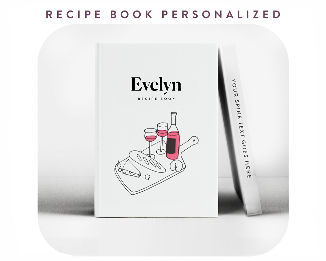 Personalized Cooking Companion, Custom Recipe Book, Handcrafted Meal ...
