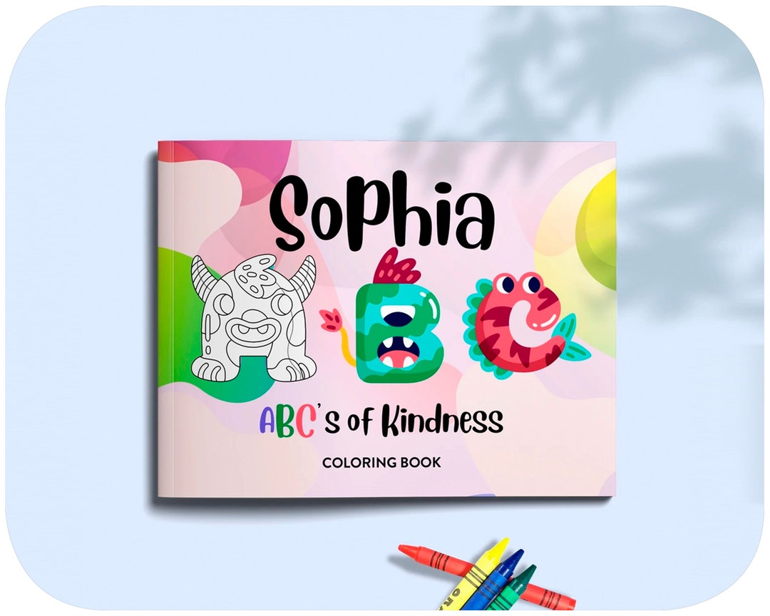 Personalized Abcs of Kindness Book - Etsy