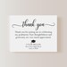 Modern Black and White Graduation Thank You Cards, 5.5x4.25" High ...