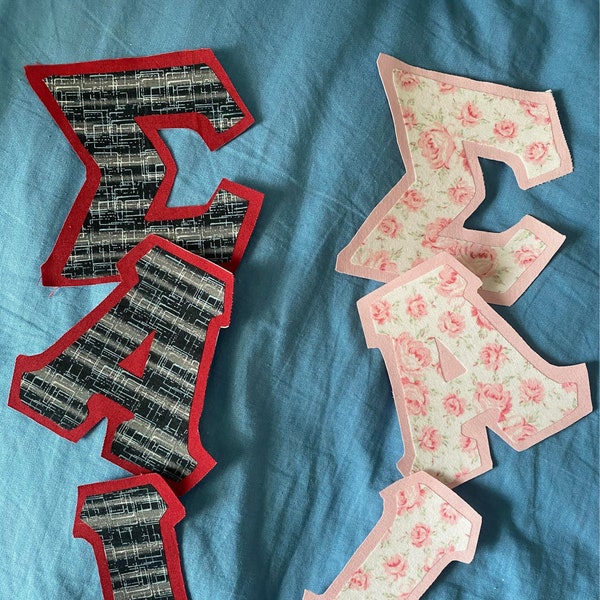 Custom Greek Letters - Etsy