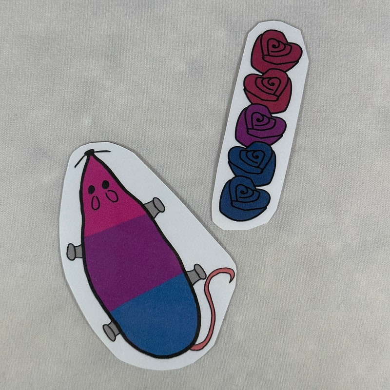 Bisexual Pride Sticker - Etsy