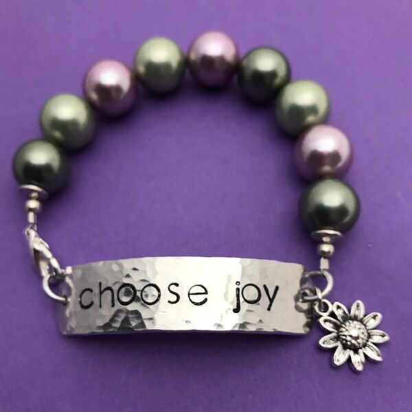 Word Bracelet - Etsy
