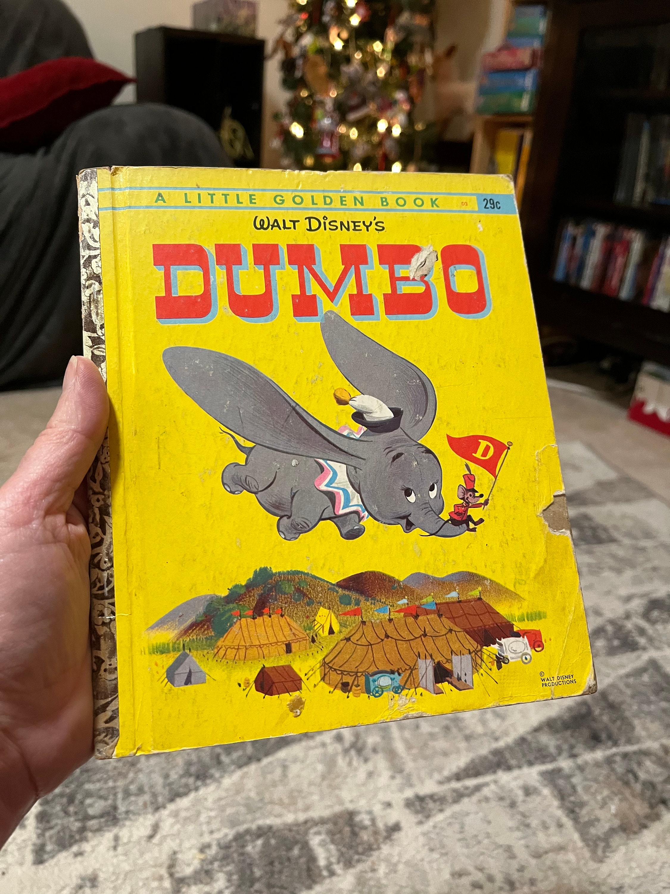 Walt Disney Dumbo Little Golden Book - Etsy