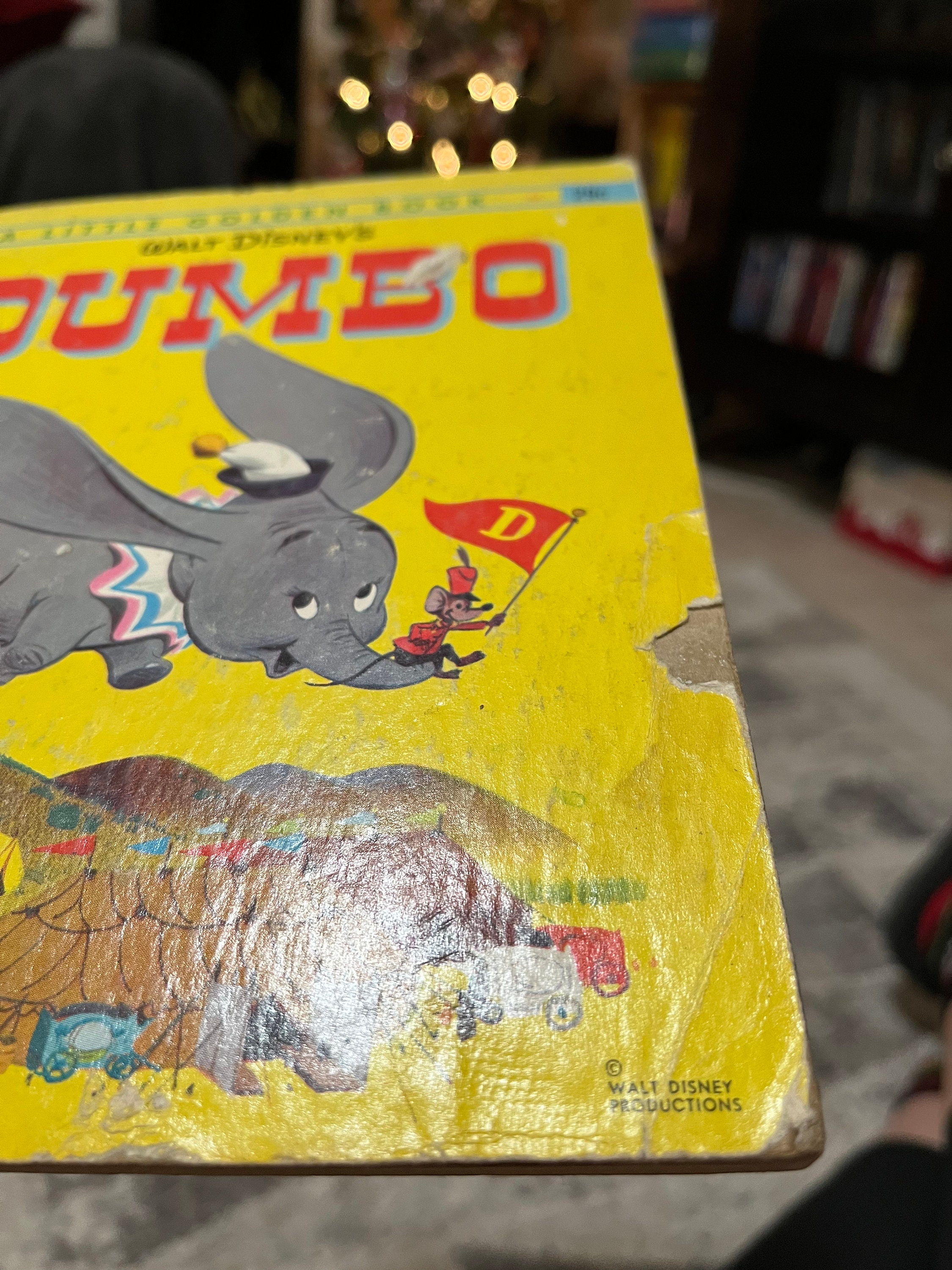 Walt Disney Dumbo Little Golden Book - Etsy