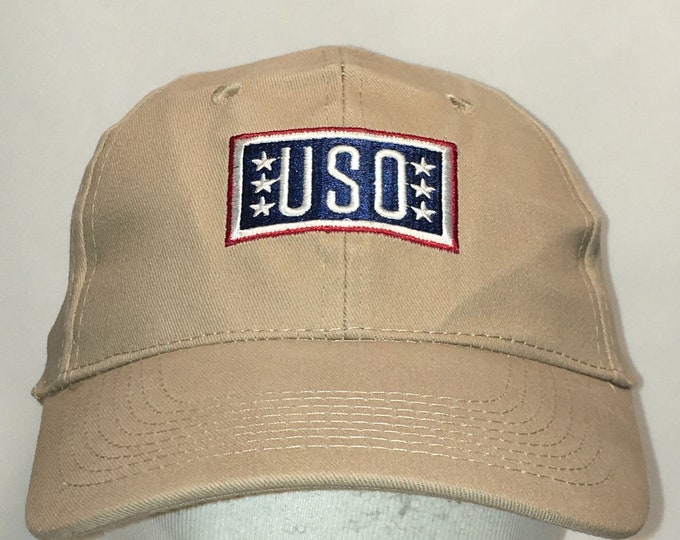 Vintage Military Hat USO Baseball Cap Army Dad Hats US Armed Forces ...