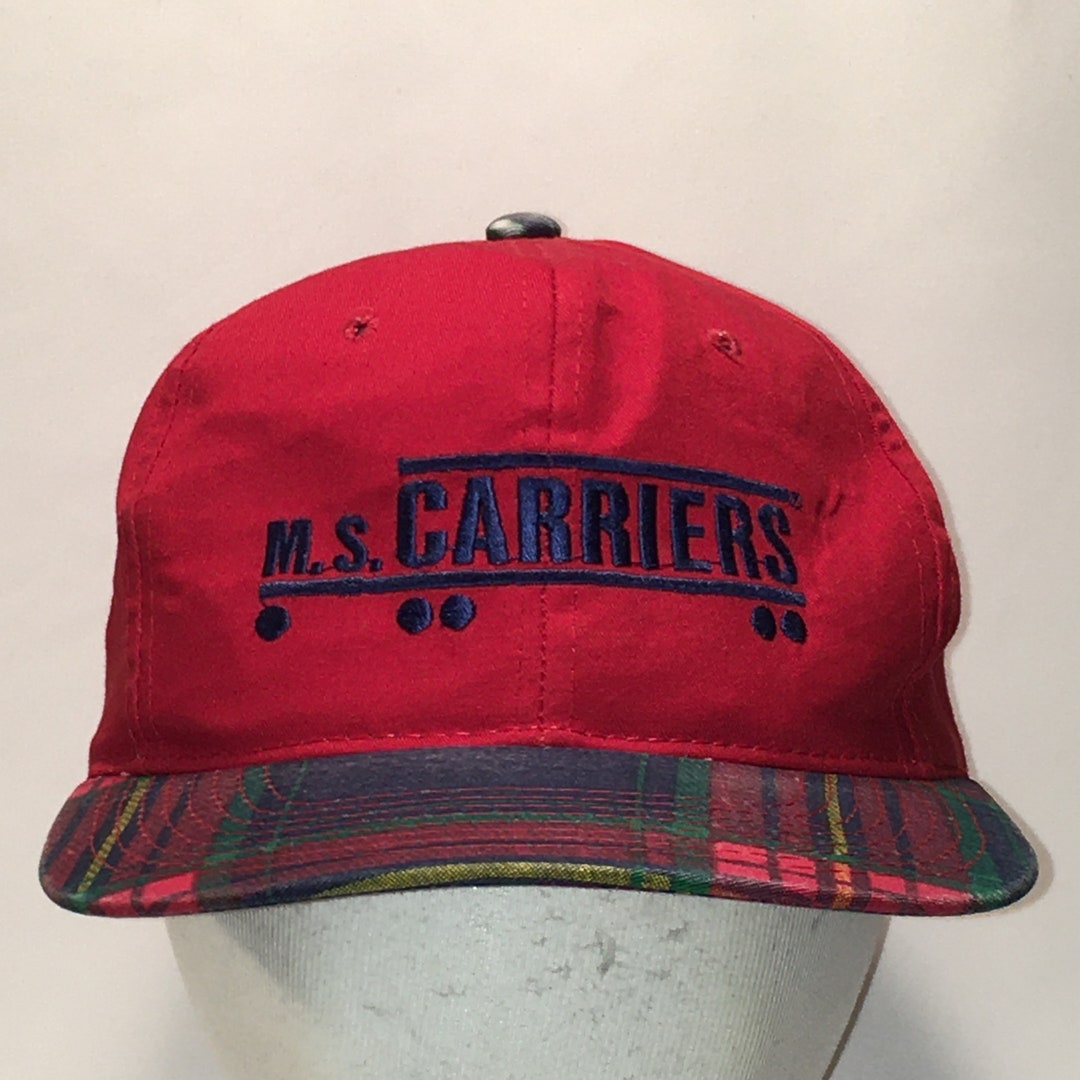 Snapback Baseball Cap Big Rig 18 Wheeler Truck Hat M S Carriers ...