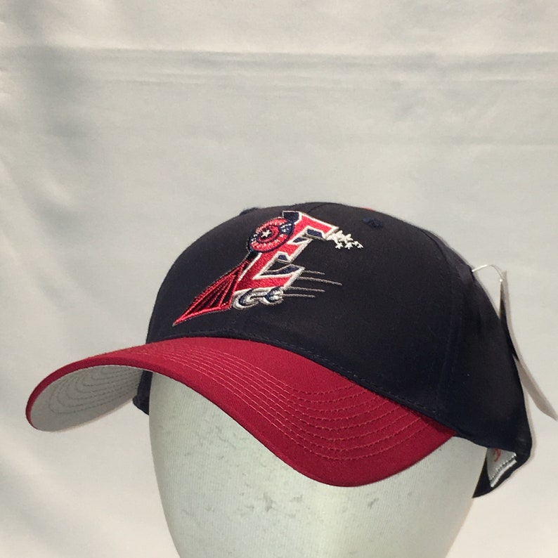 Minor League Baseball Hat Round Rock Express Train Cap Blue Red White ...