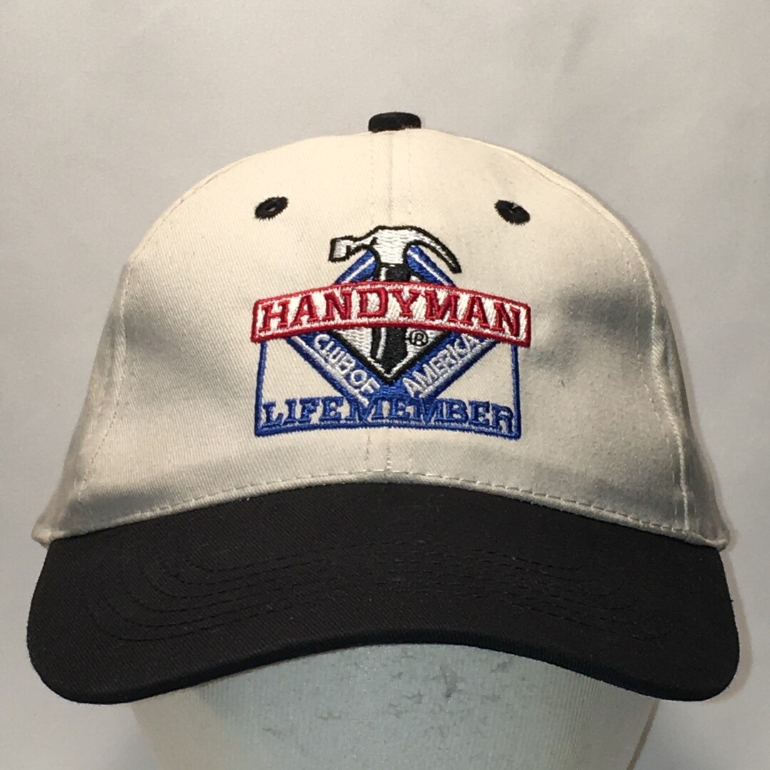 Handyman Snapback Hat Woodworking Man Baseball Cap Cool Dad Hats Beige ...