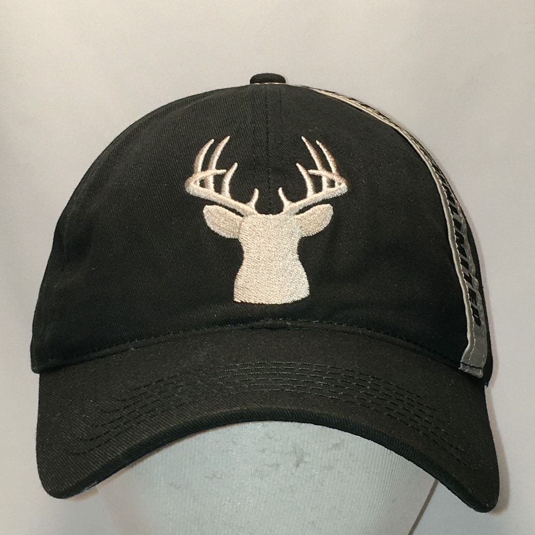 Whitetail Unlimited Buck Deer Head Hat Baseball Cap Wildlife - Etsy