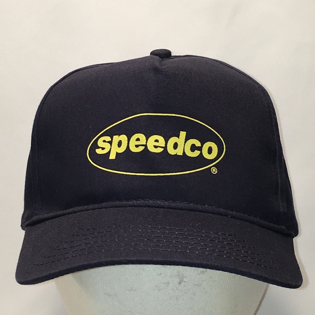 Baseball Cap Snapback Hat Blue Yellow Speedco Truck Men Gifts T16 ...