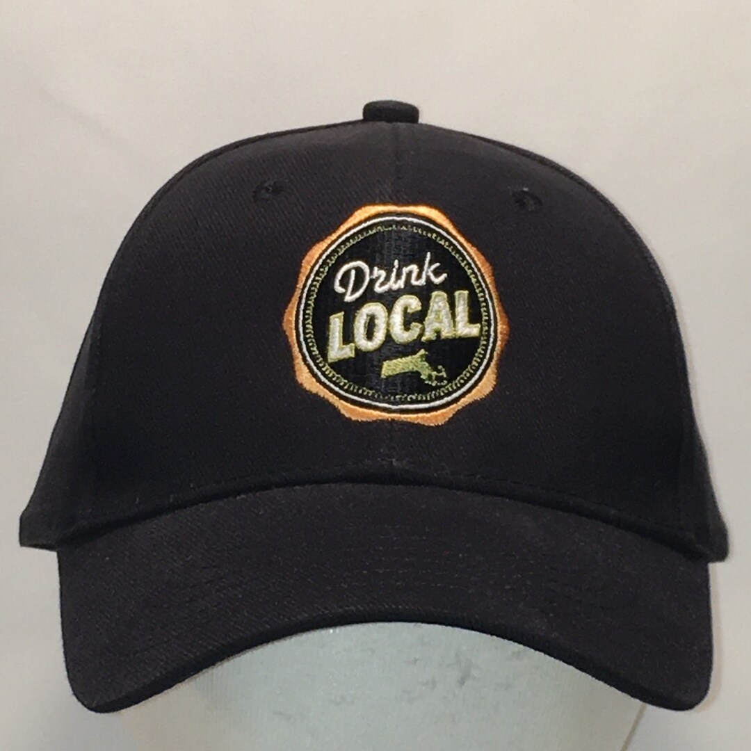 Beer Men Hat Massachusetts Baseball Cap Drinking Dad Hats Black White ...