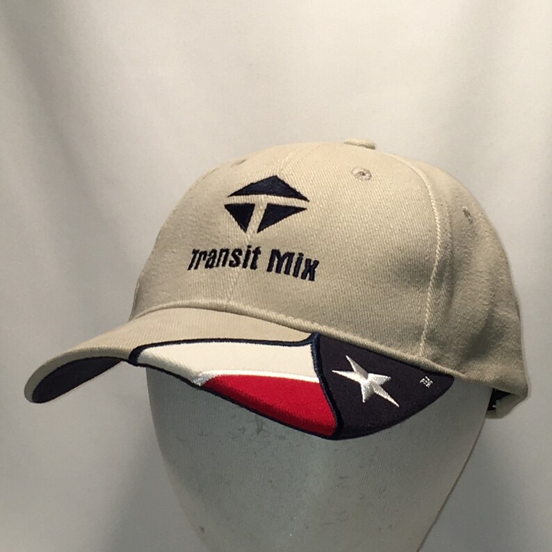 Texas Flag Baseball Hat Transit Mix Cap Cool Dad Hats Beige Red White ...