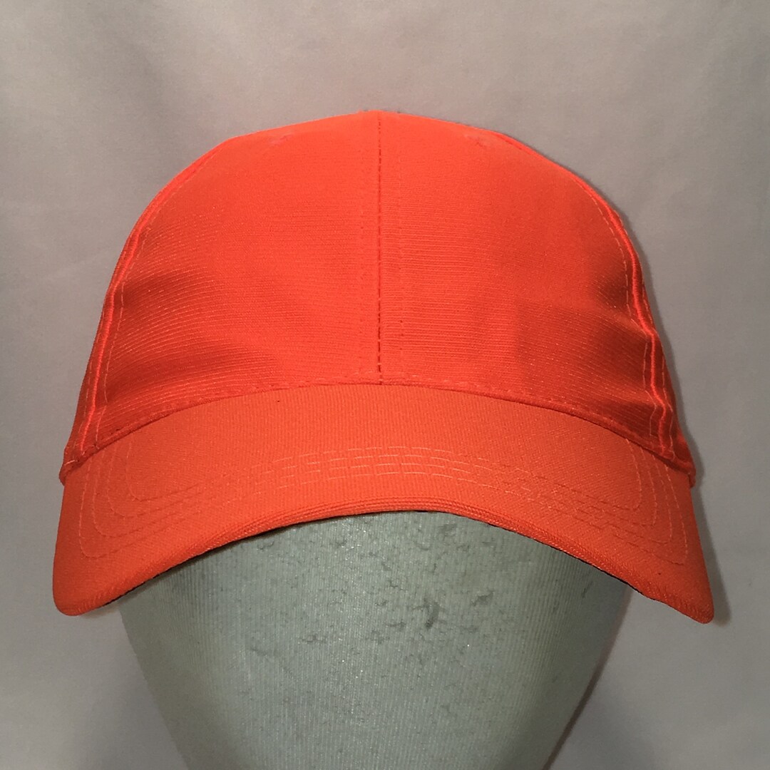 Safety Orange Hunting Hat Blank Baseball Cap Cool Dad Hats Lightweight ...