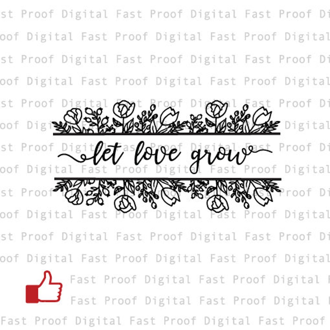 Let Love Grow SVG Cutting File Clipart Hand Lettered Etsy let-love-grow-svg-cutting-file-clipart-hand-lettered-etsy