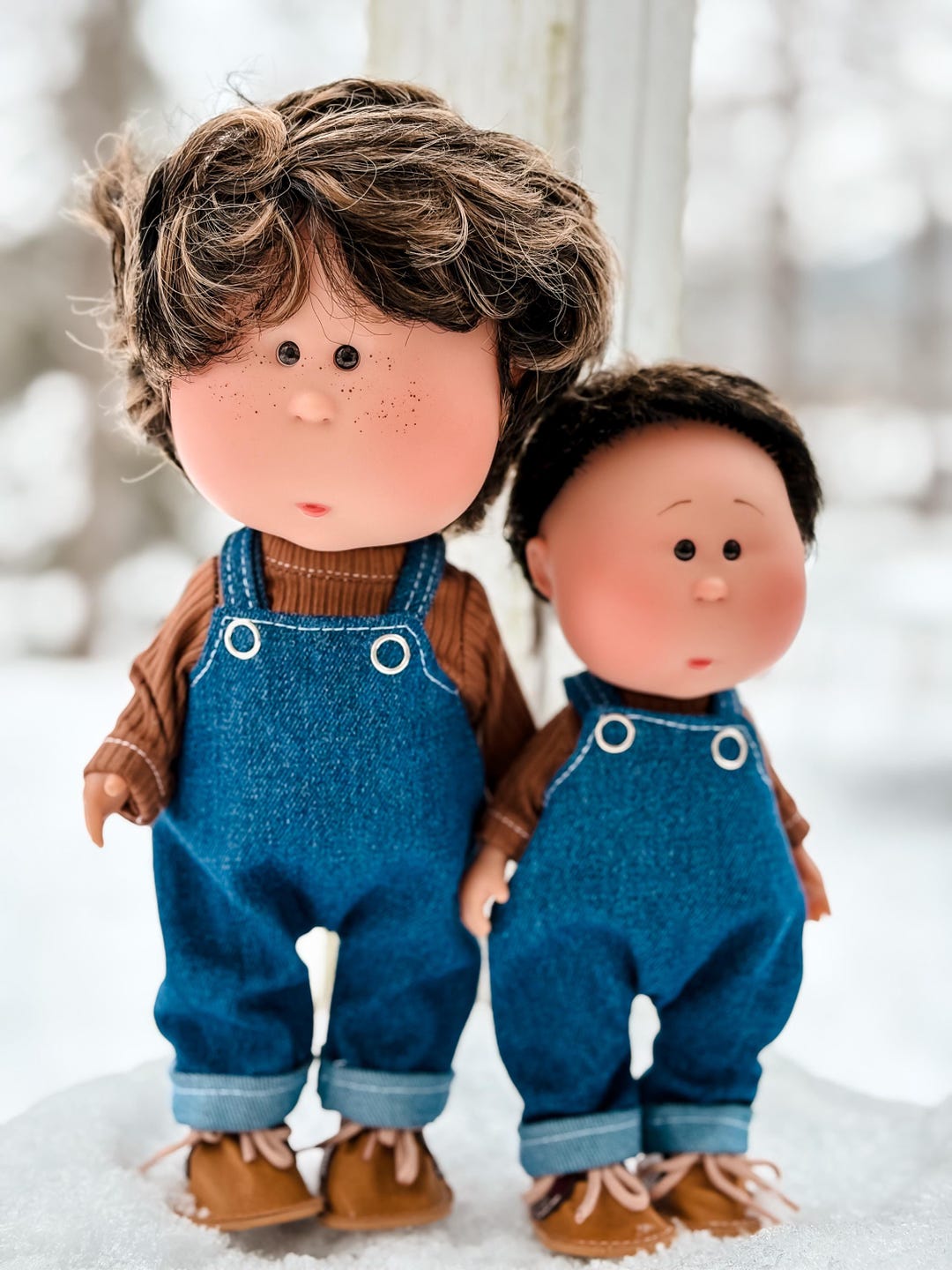Mini Mio and MIO Overalls and Long Sleeve Shirt - Etsy