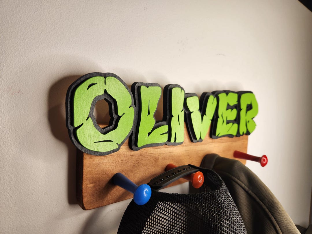 Turtles Coat Hat Rack, Superhero, Personalized, Custom, Turtles, Hand ...