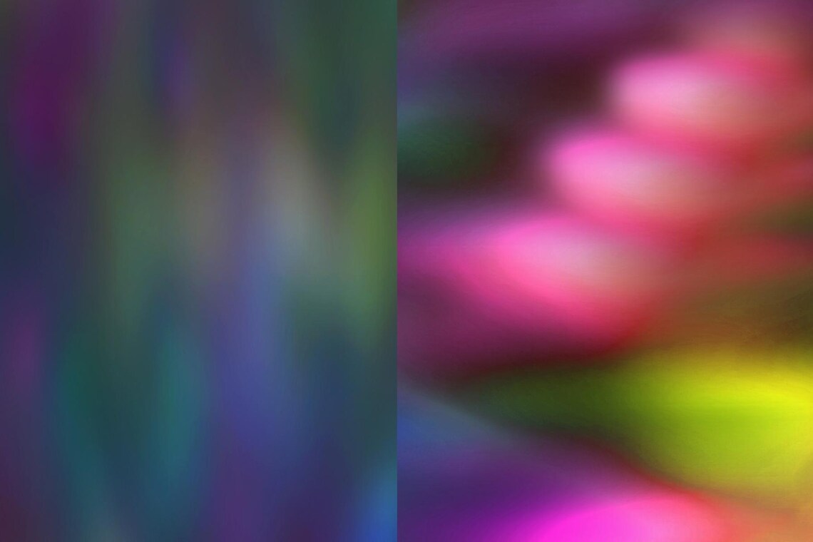 Iridescent Digital Papers, Gradient Background, Iridescent Background ...