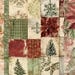 Vintage Christmas Digital Paper, Vintage Christmas Scrapbooking, Old ...