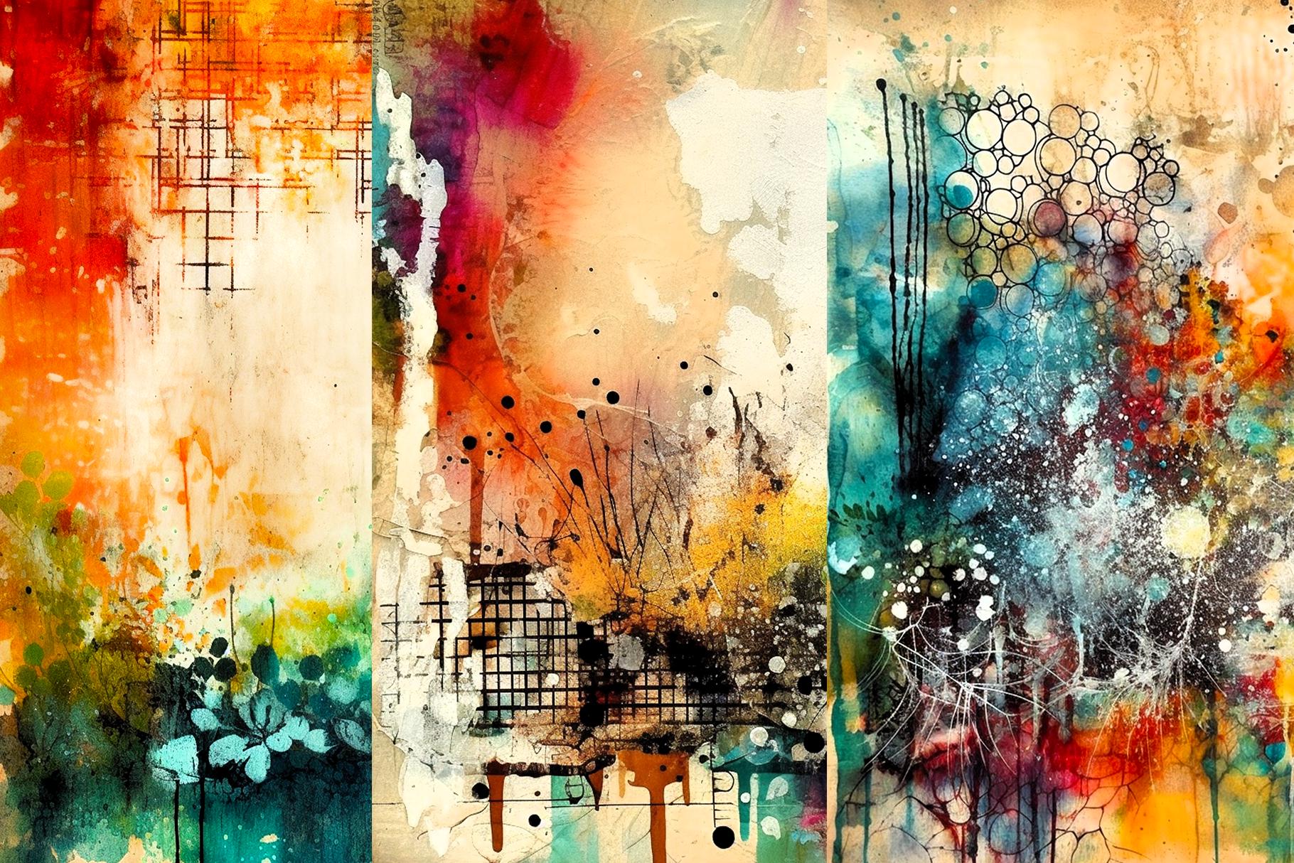 Grunge Digital Papers, Grunge Background, Digital Download, Digital ...