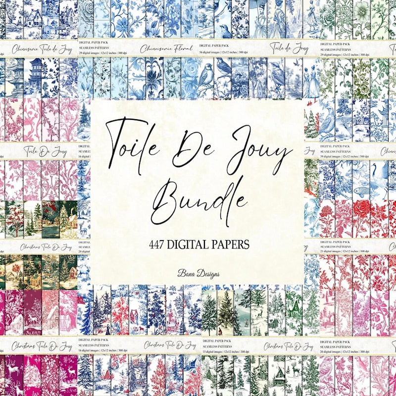 Toile Prints Vellum - Etsy UK