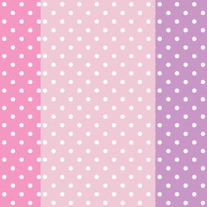 Dots Digital Papers, Pastel Polka Dots Digital Papers, Pastel Scrapbook ...
