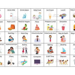 Routine Cards, Charts for Kids, Chores Chart | Morning, Afternoon ...