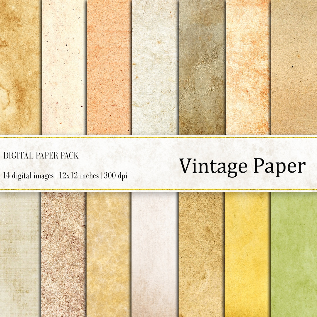 Vintage Digital Papers, Vintage Print, Vintage Background, Vintage ...