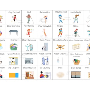 Kids Routine Cards: Visual Schedule, Chores Chart (digital Download) - Etsy