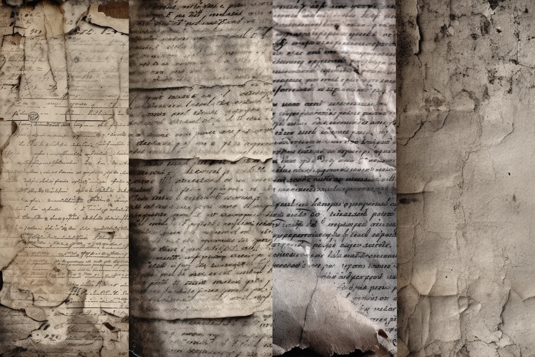 Distressed Writing Paper Digital Papers, Writing Paper Print ...