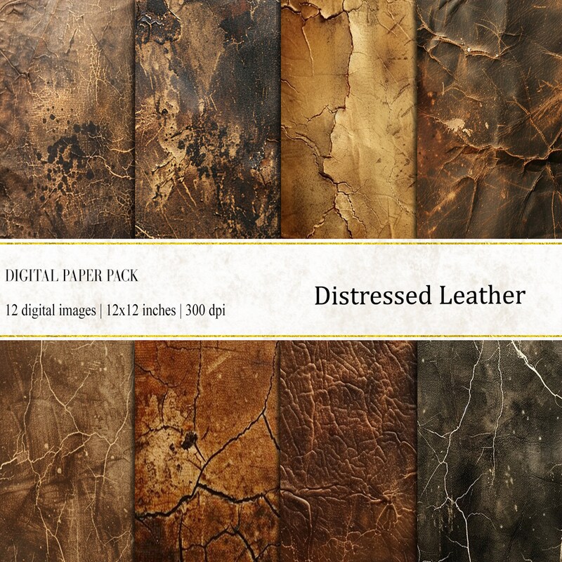 Leather Look Paper Printable - Etsy UK