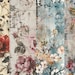 Vintage Floral Digital Paper, Vintage Floral Print, Grunge Floral ...