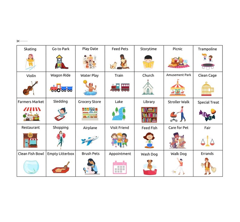 Routine Cards, Charts for Kids, Chores Chart Morning, Afternoon ...
