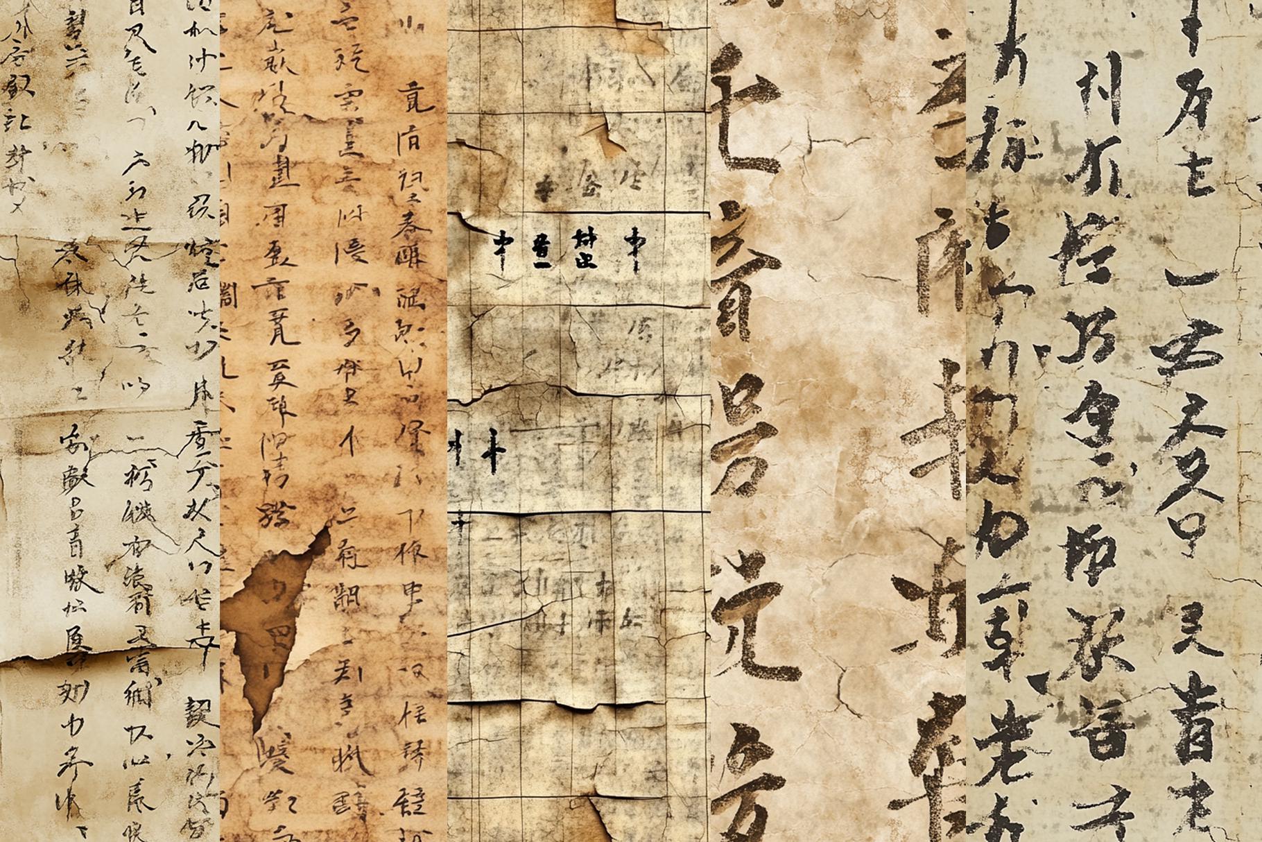 Japanese Letters Digital Papers, Japan Letters, Journal Papers, Grunge ...