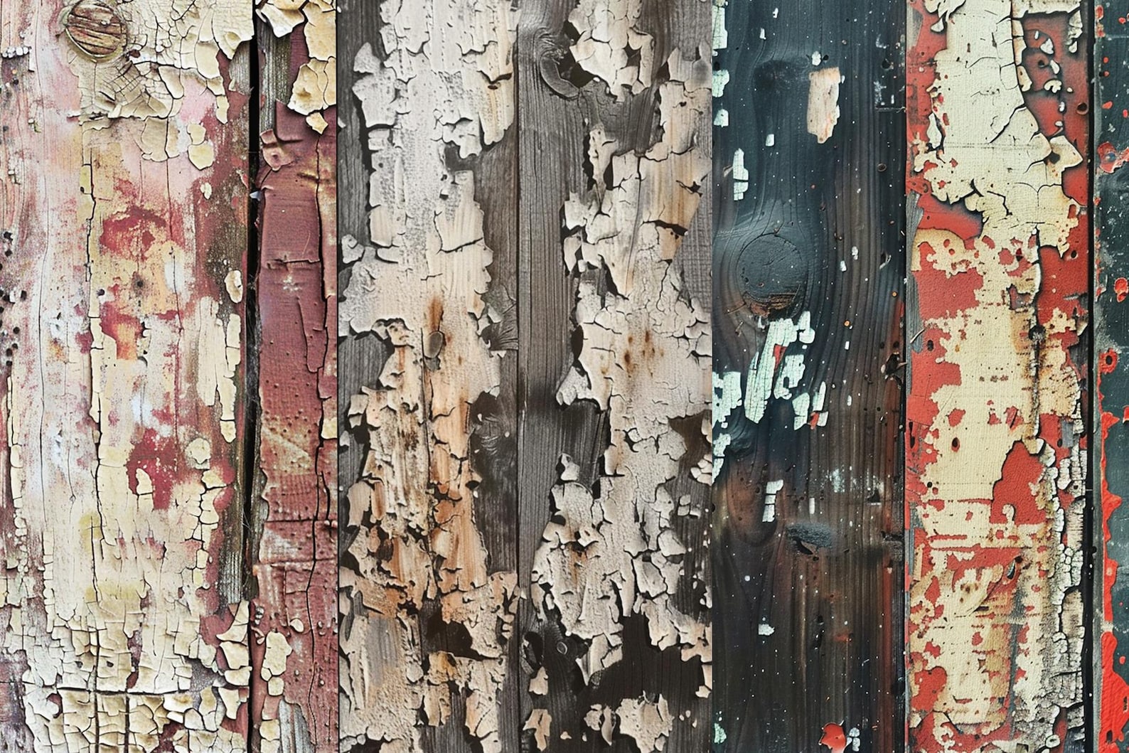 Wood Digital Papers, Wood Printable Papers, Distressed Wood Papers ...