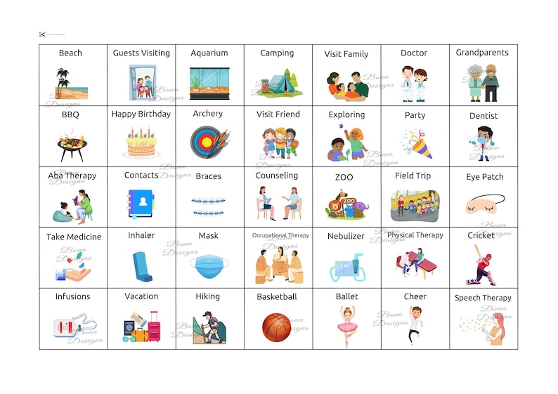 Routine Cards, Charts for Kids, Chores Chart Morning, Afternoon ...