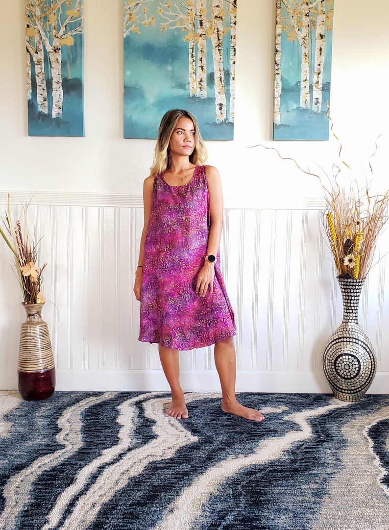Short Batik Umbrella Sundress With Pockets One Size Fits S-XL - Etsy