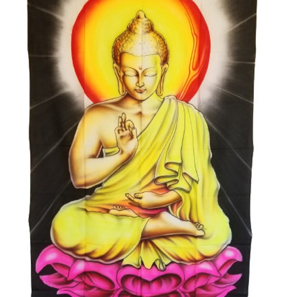 Buddha Tapestry - Etsy