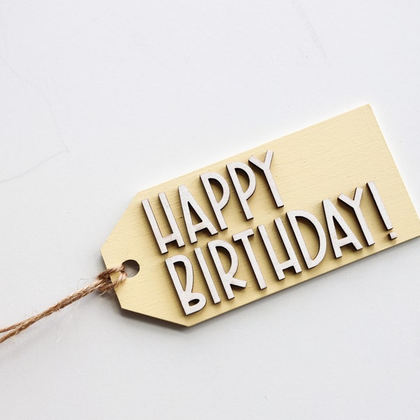 Happy Birthday Tags - Etsy