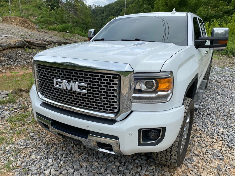 07-18 GMC Denali Sierra Yukon front/rear Emblem Overlay - Etsy