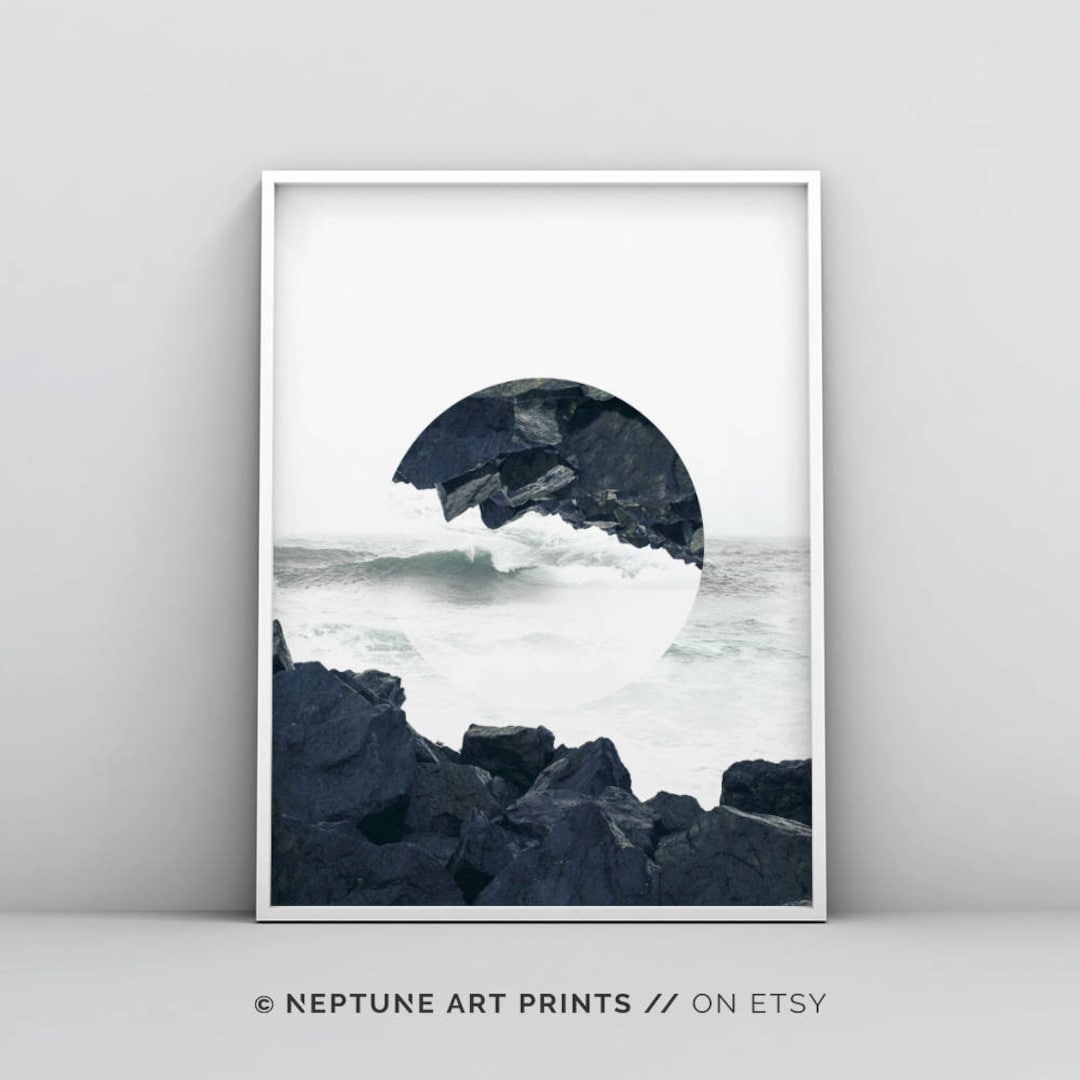 Minimalist Landscape Print, Scandinavian Wall Art, Nordic Printable ...