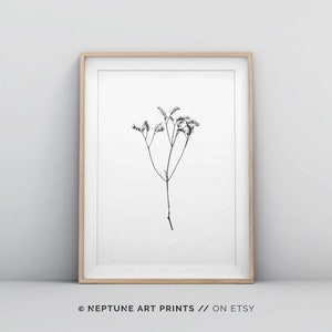 Set of 3 Boho Black and White Art Prints, Minimalist Nursery Wall Art ...