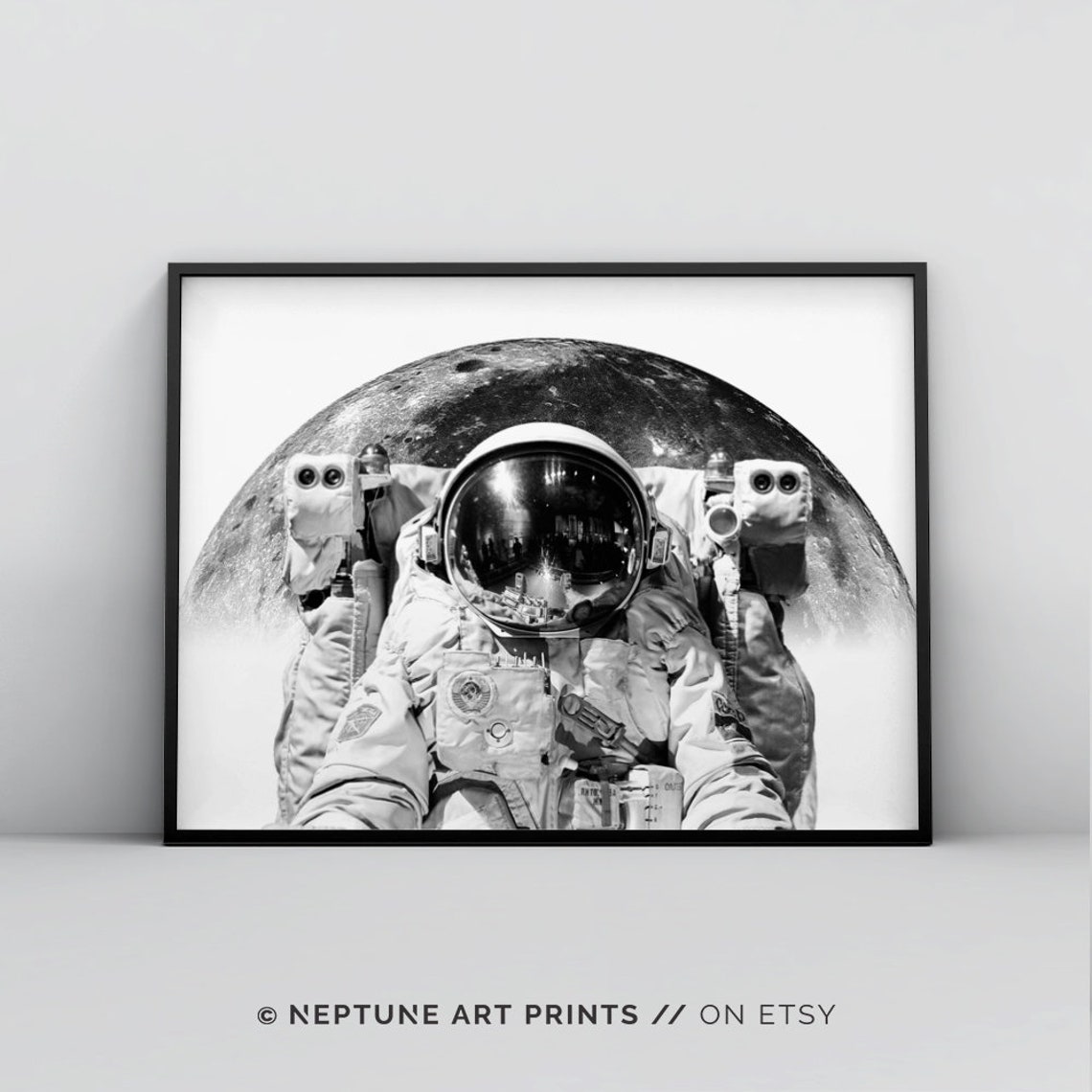 Space Wall Art Nasa Wall Art Astronaut Space Poster Wall | Etsy