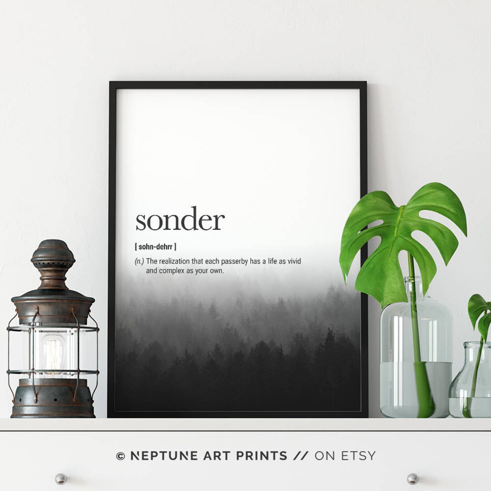 Sonder Definition Printable, Definition Print, Word Definition Wall Art ...