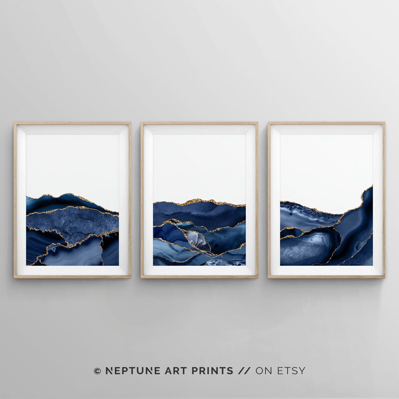 Abstract Wave Art - Etsy