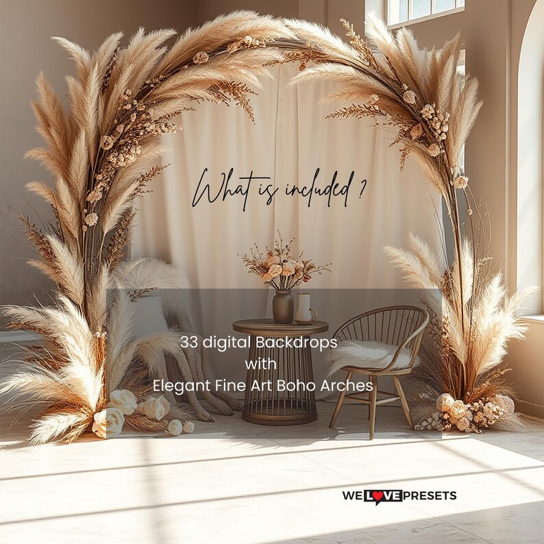 Fine Art Boho Backdrops for Portrait Photography | 33 Boho Backdrops ...