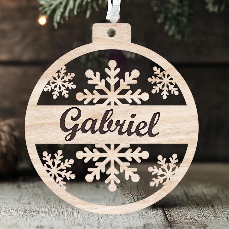 Eco Christmas Bauble - Etsy